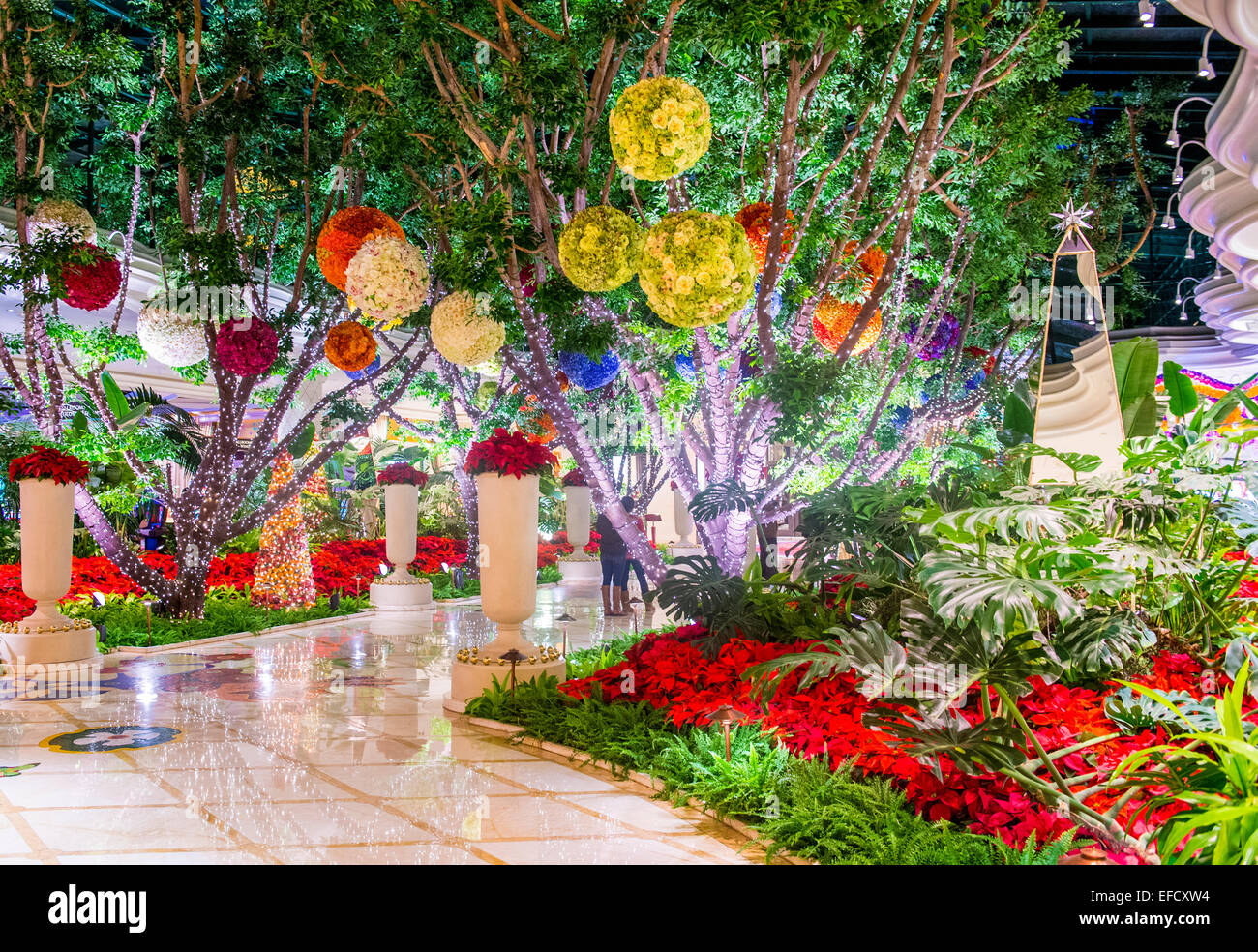 The interior of Wynn Hotel and casino in Las Vegas Stock Photo - Alamy