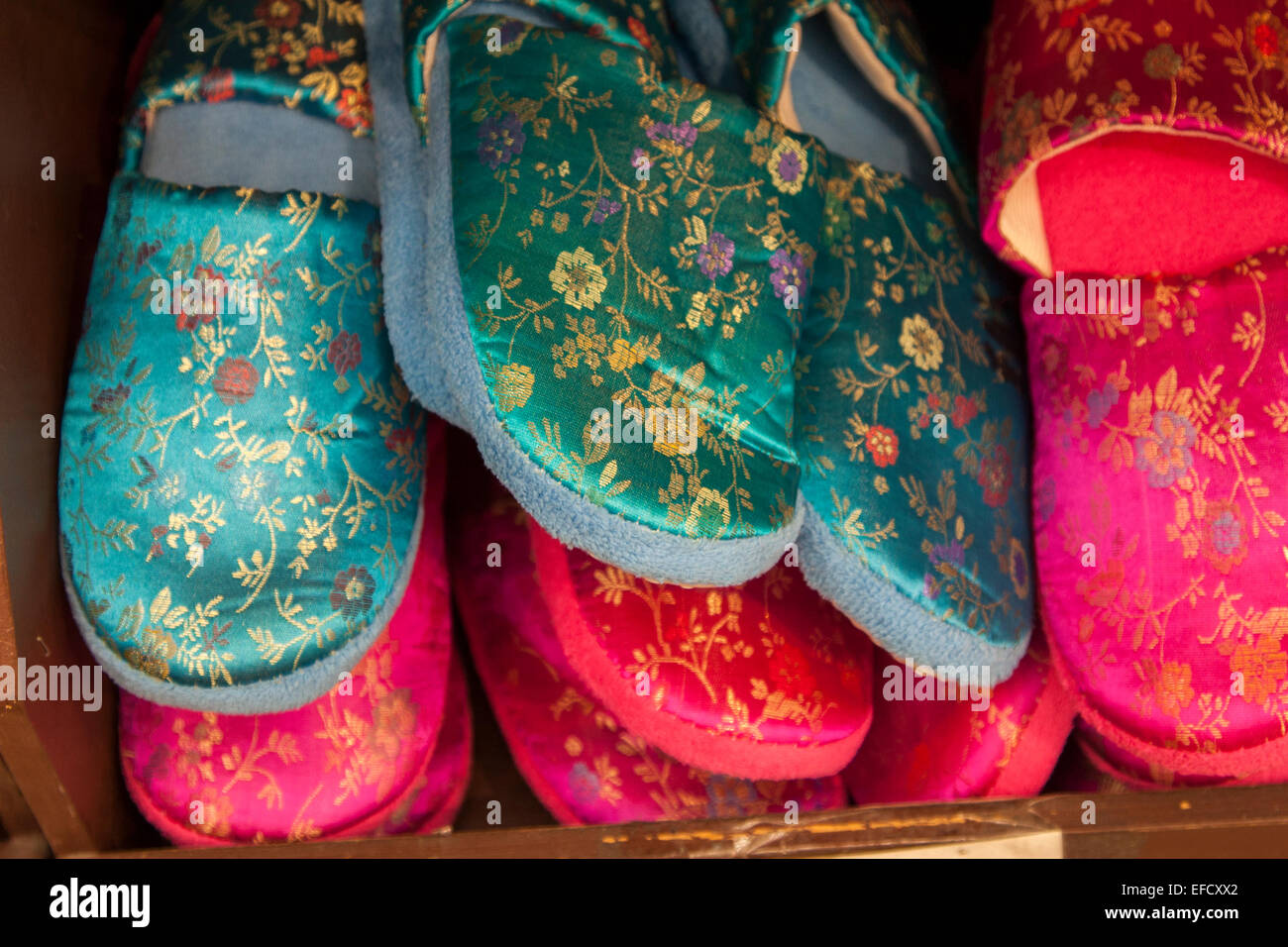 Chinese slippers hi-res stock photography and images - Alamy