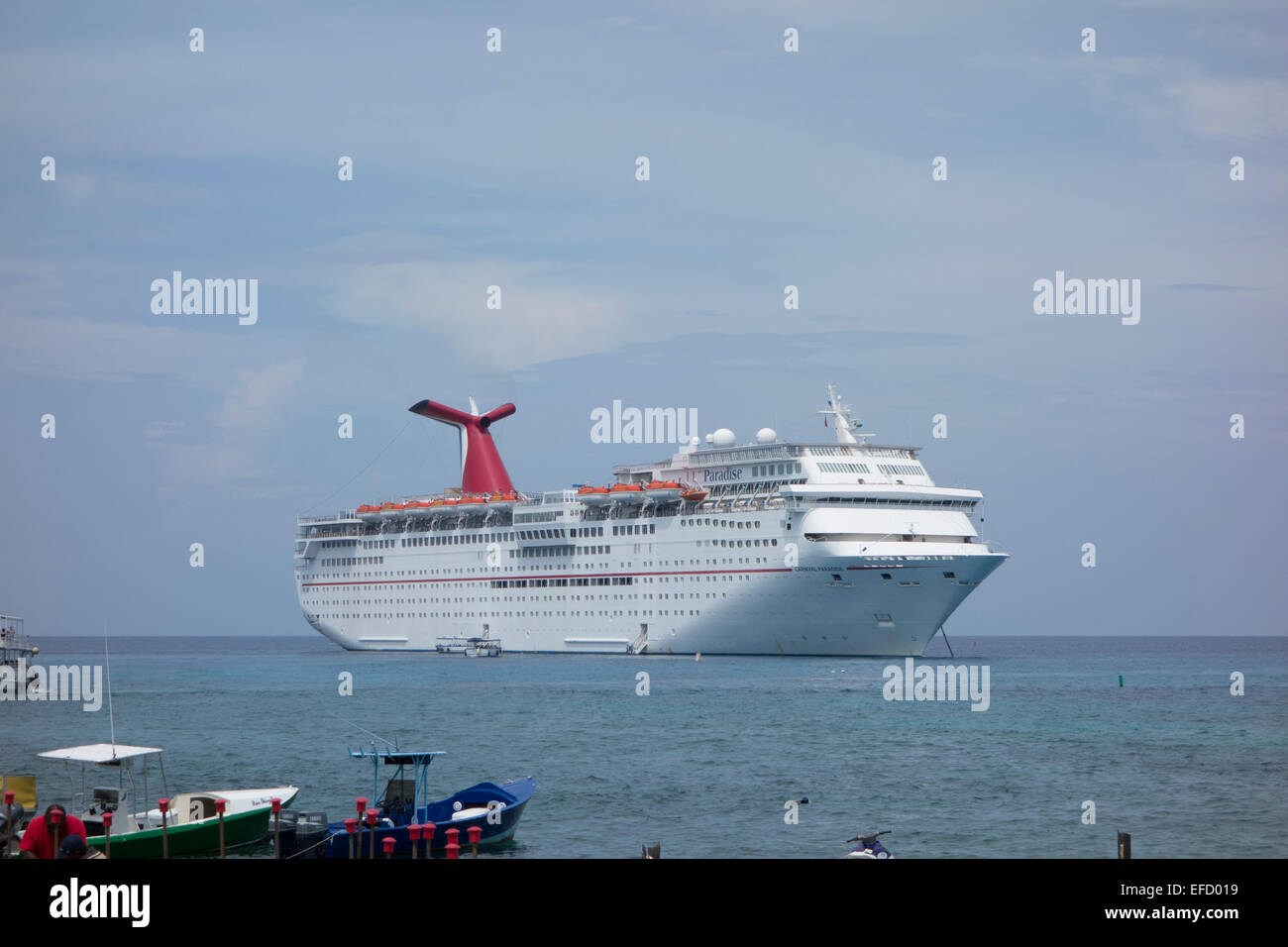 Cruise ship Carnival Paradise Stock Photo - Alamy