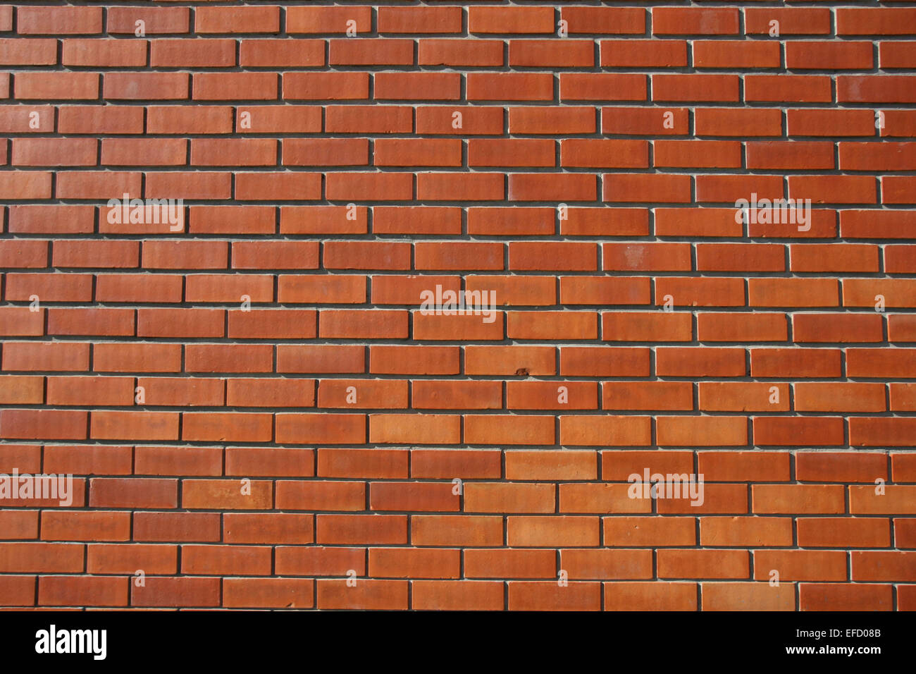 Red Bricked Wall Stock Photo - Alamy