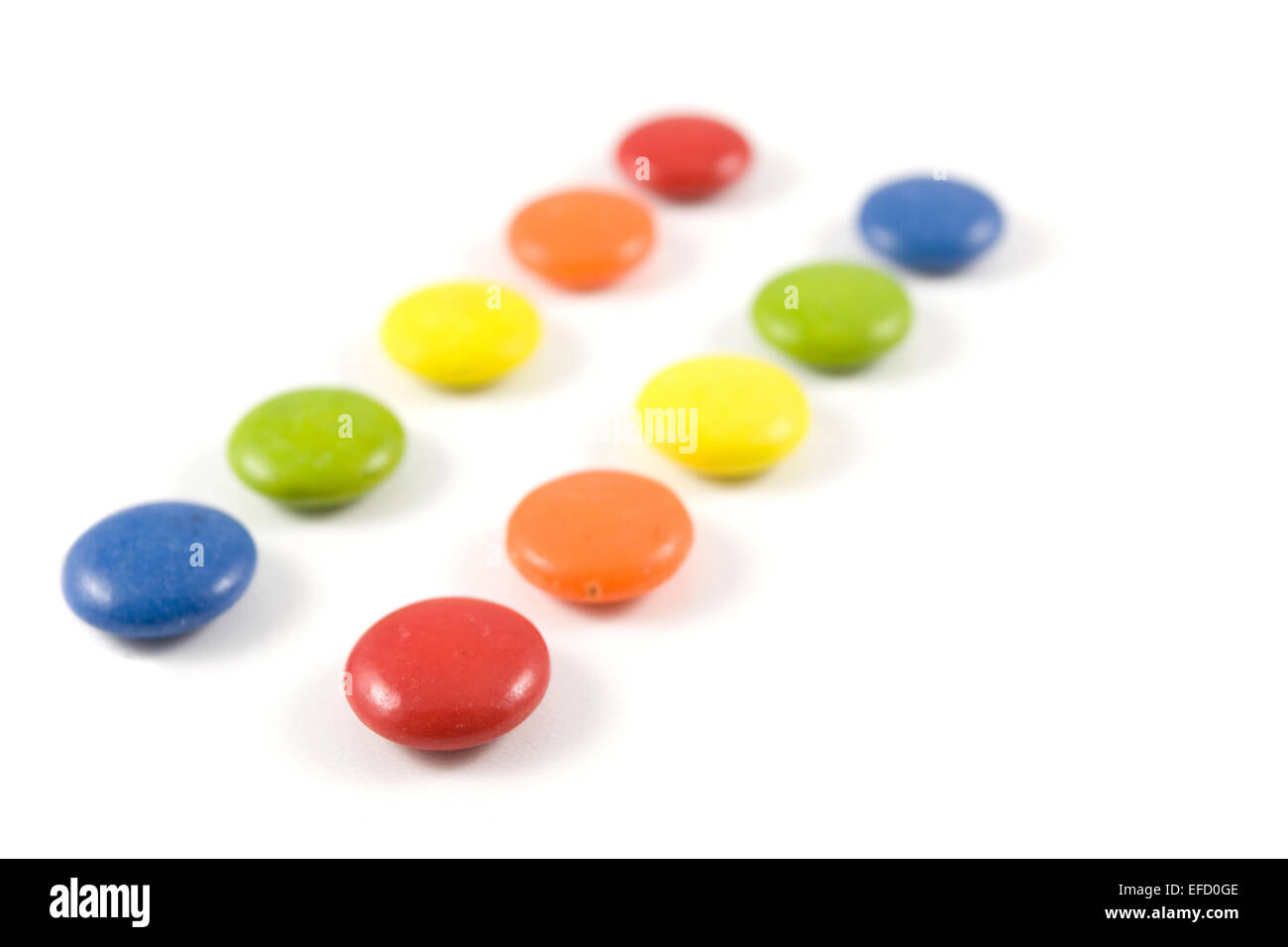 Smarties chocolate Cut Out Stock Images & Pictures - Alamy