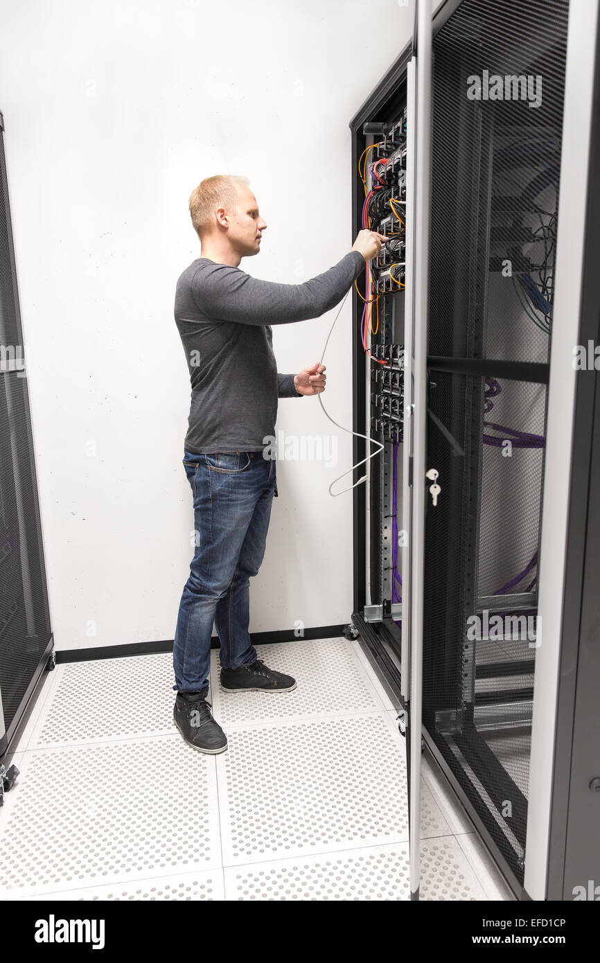 Network rack hi-res stock photography and images - Alamy