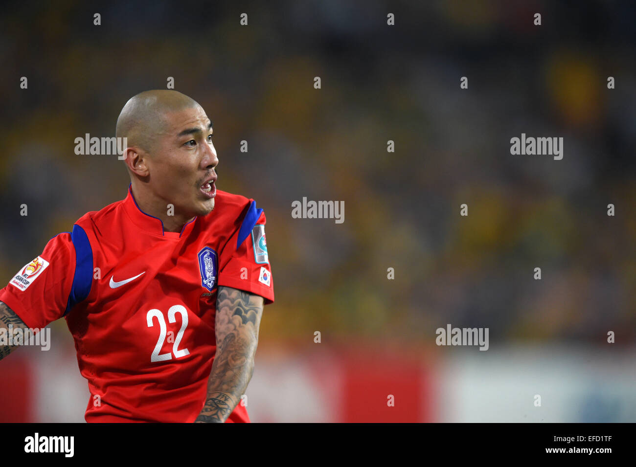 Sydney, Australia. 31st Jan, 2015. Cha Du Ri (KOR) Football/Soccer ...