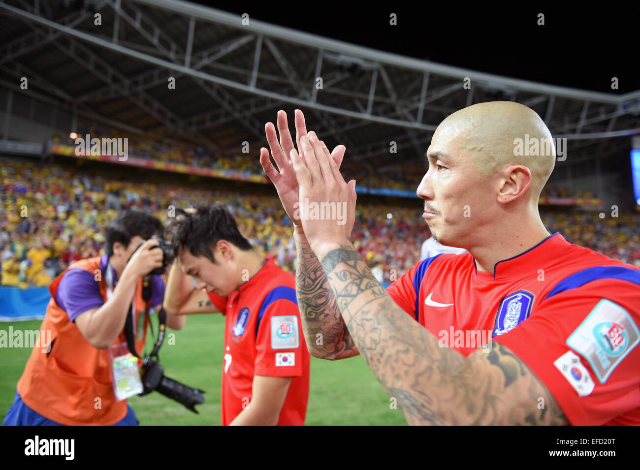 Sydney, Australia. 31st Jan, 2015. Cha Du Ri (KOR) Football/Soccer ...