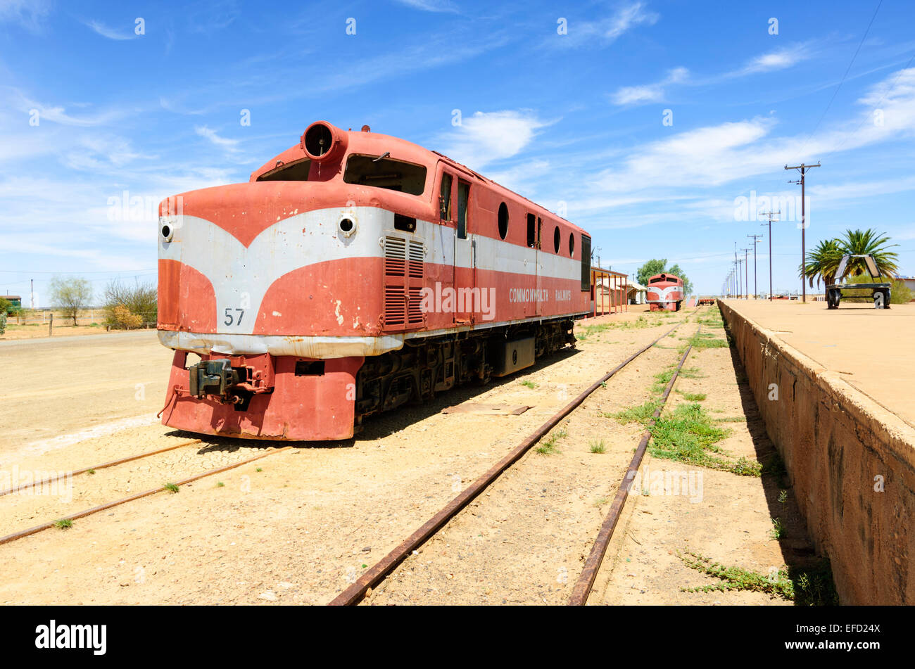 Train the ghan hi-res stock photography and images - Alamy