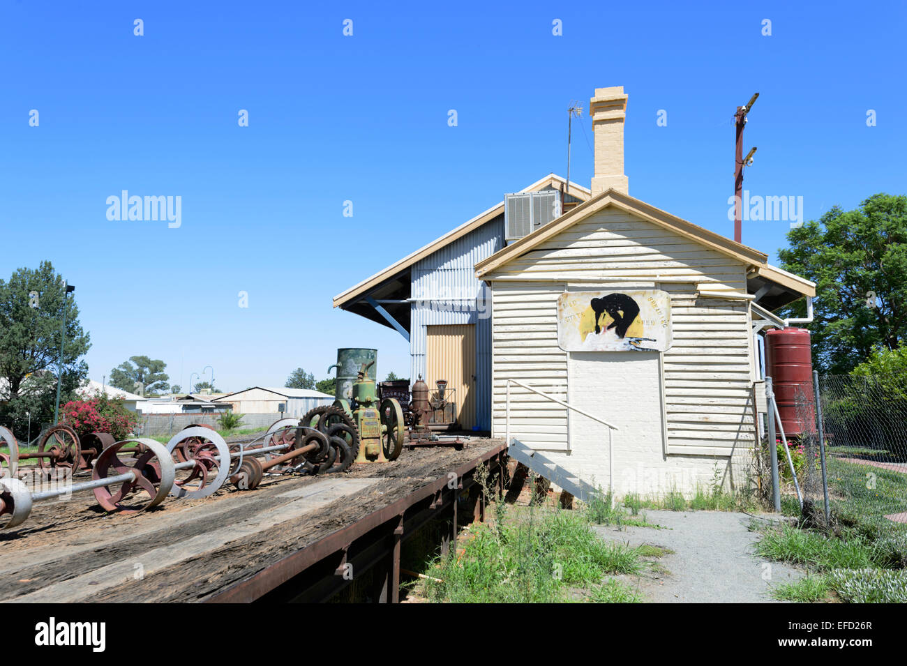 Shearing Shed Museum, Nyngan, New South Wales, Australia Stock Photo ...