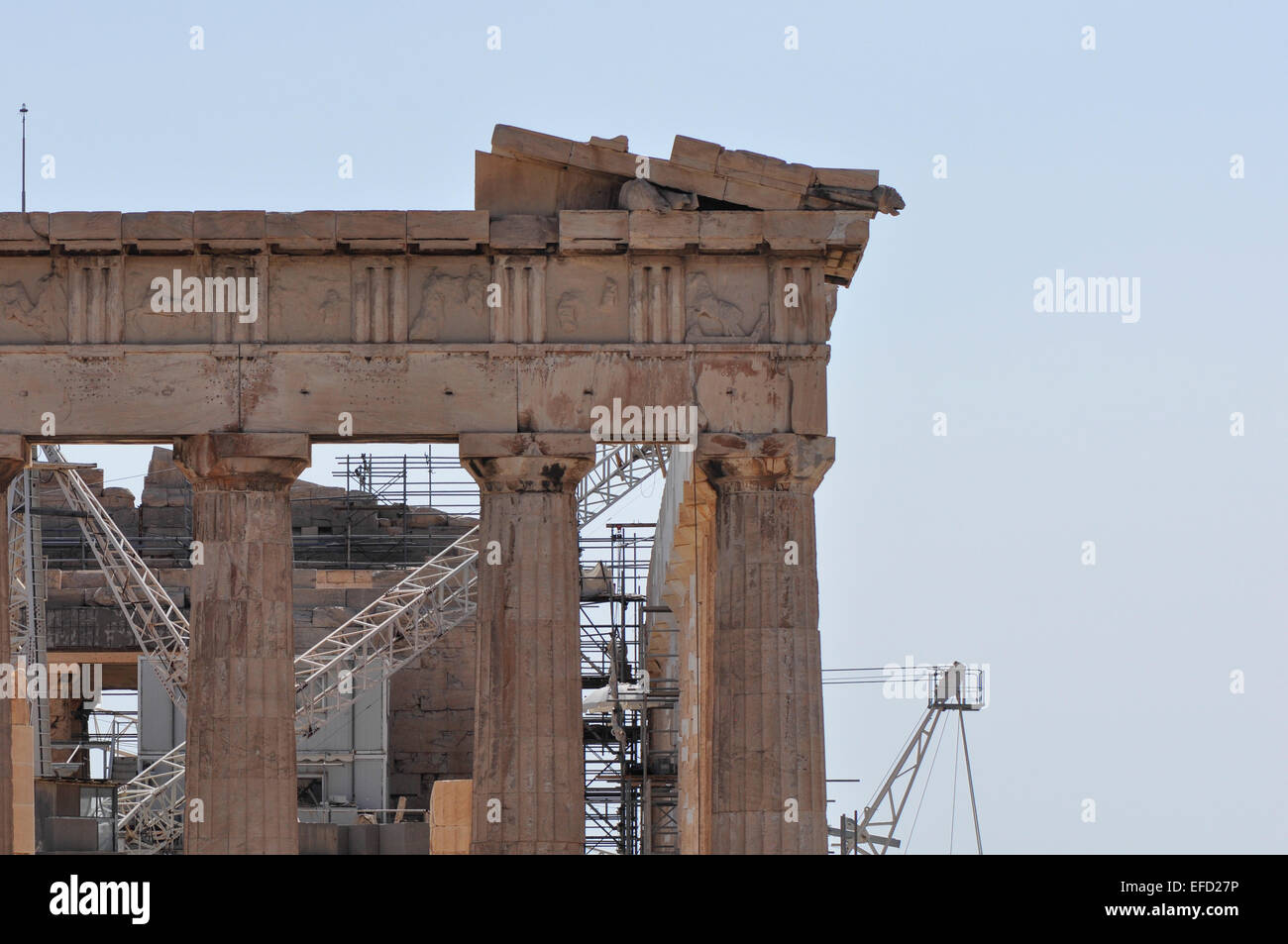 Close view acropolis parthenon hi-res stock photography and images - Alamy