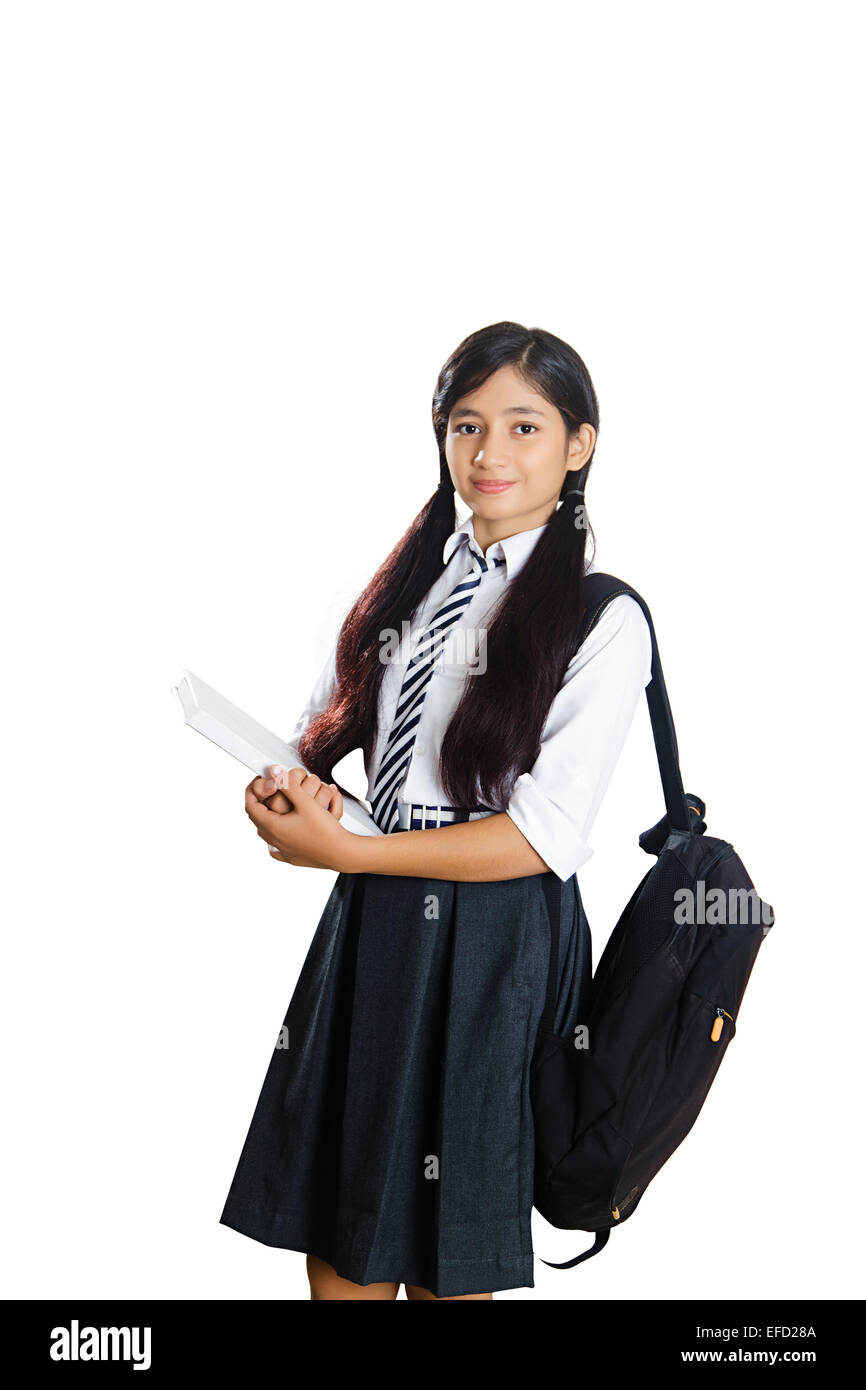 1 indian girl school student Stock Photo - Alamy