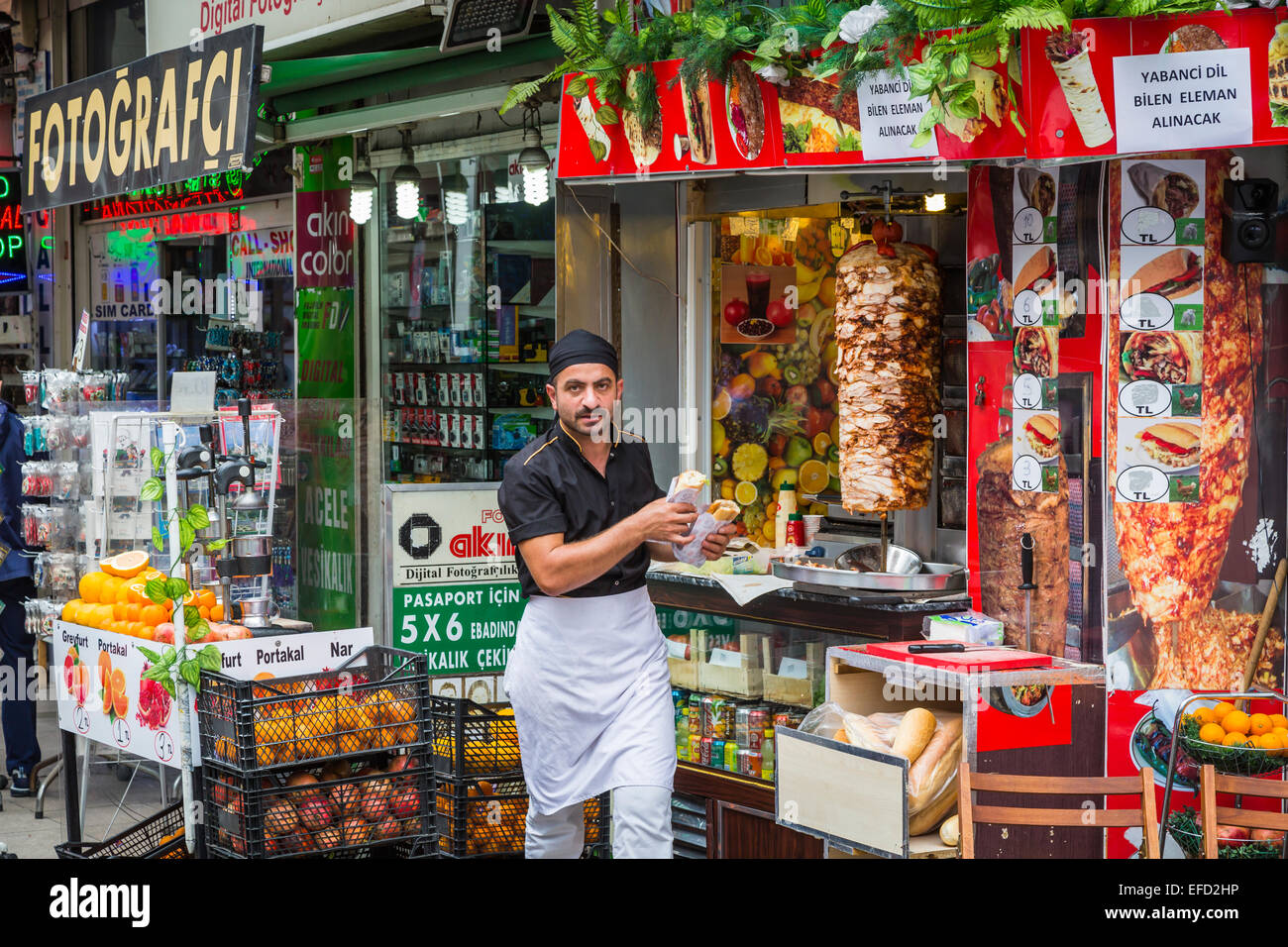 Small fast food restaurant hi-res stock photography and images - Alamy