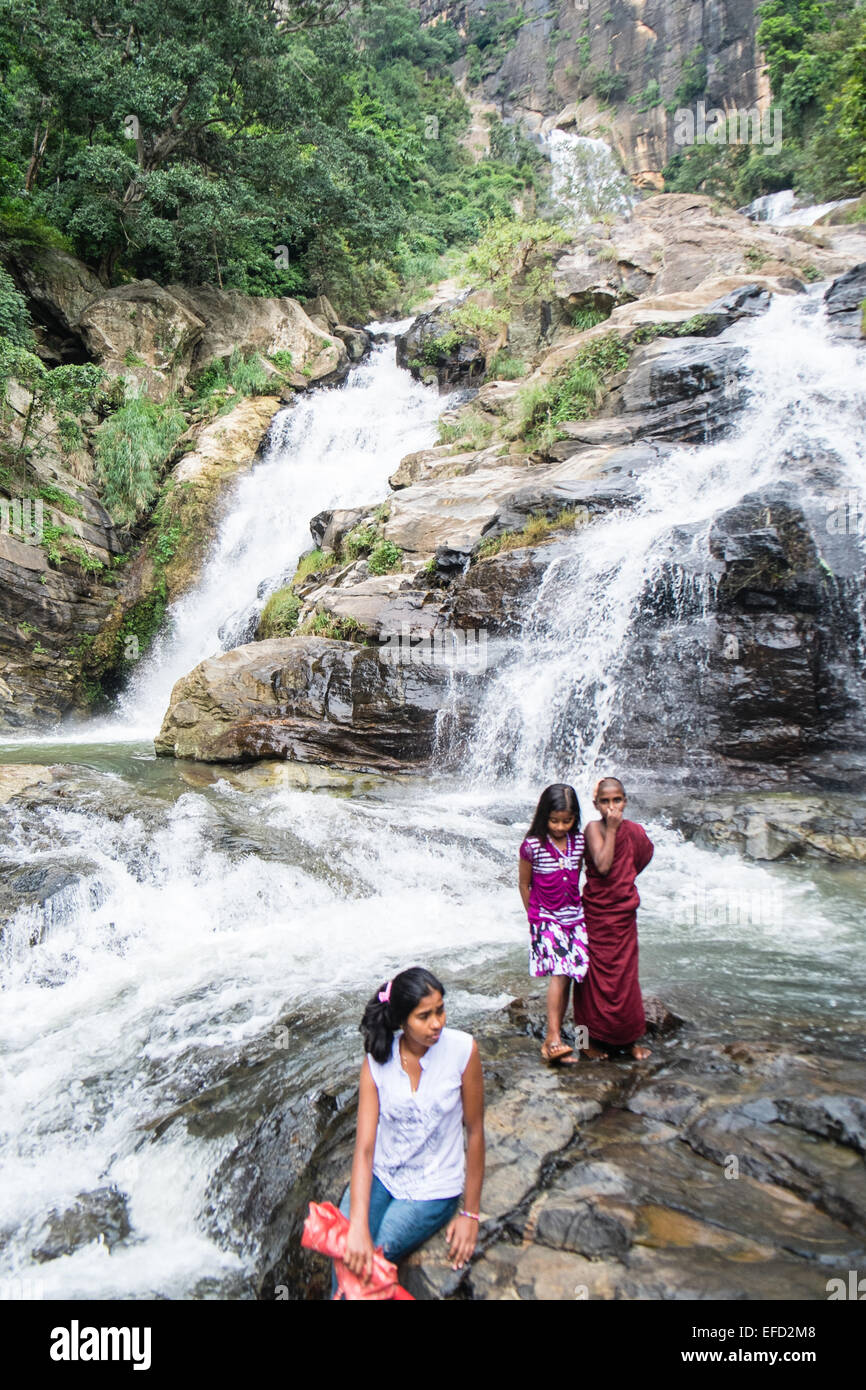 Rawana ravana falls hi-res stock photography and images - Alamy