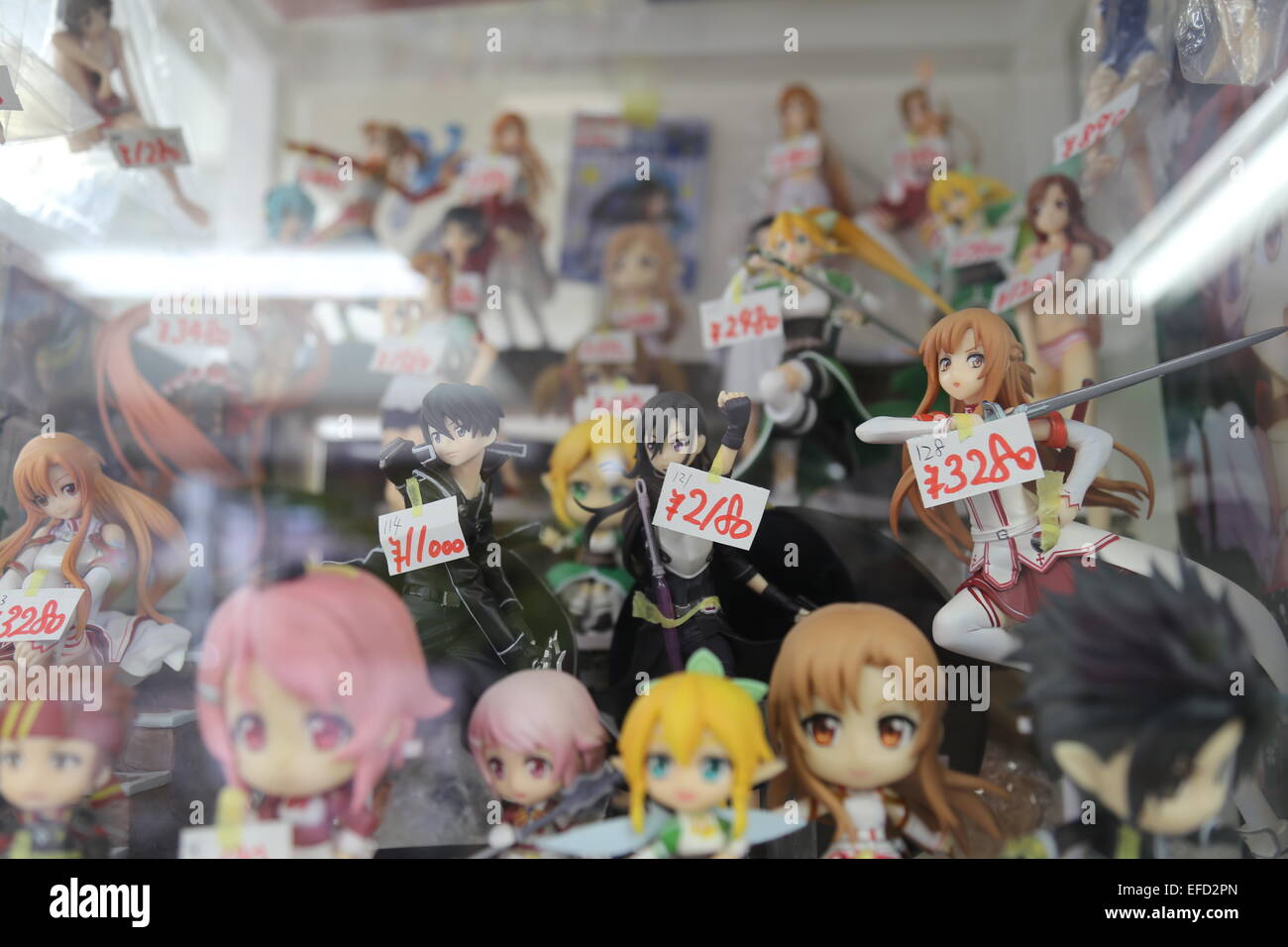 Japanese anime figures High Resolution Stock Photography and Images - Alamy