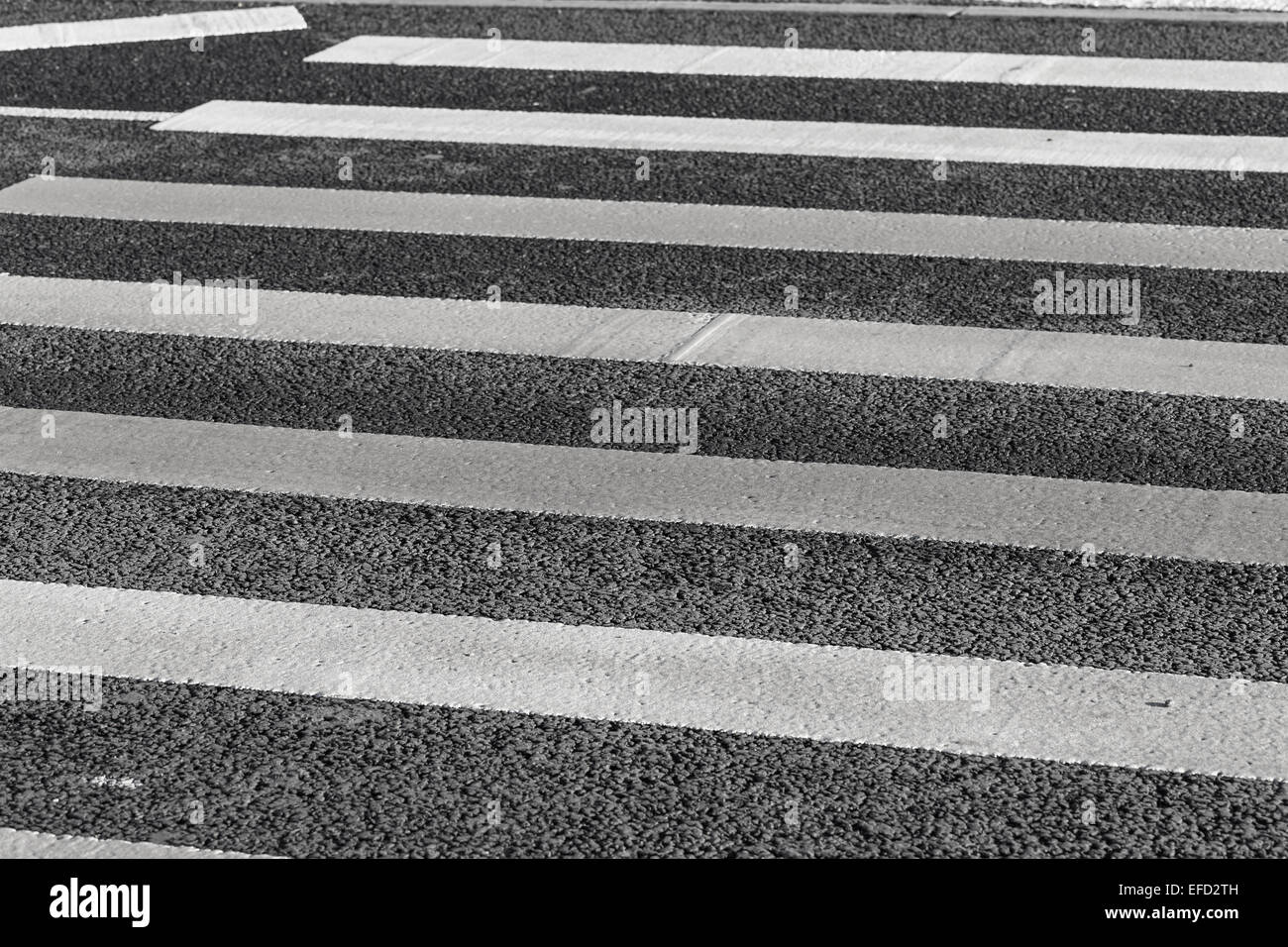 High angle zebra crossing view hi-res stock photography and images - Alamy
