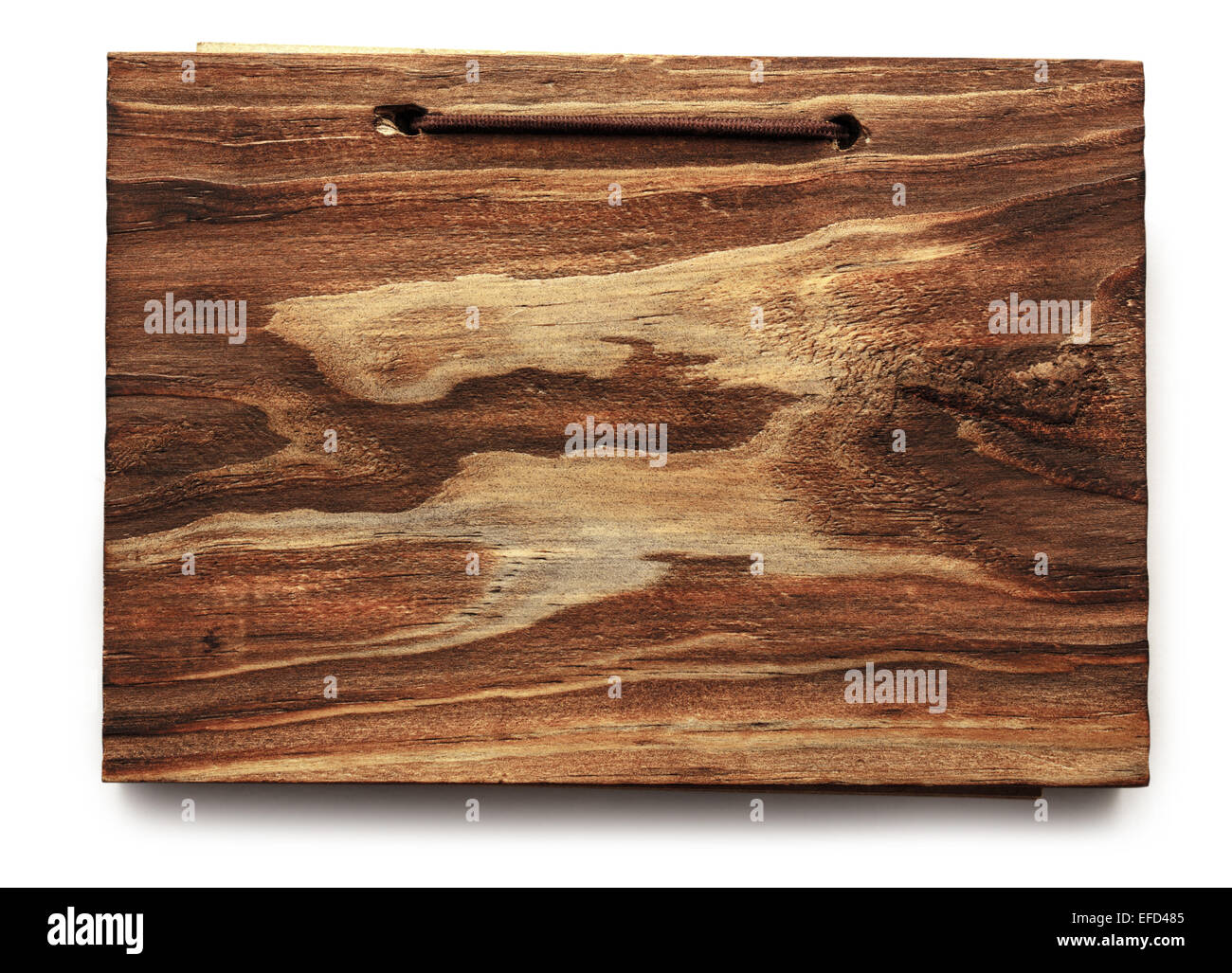 Dark wood block Cut Out Stock Images & Pictures - Alamy