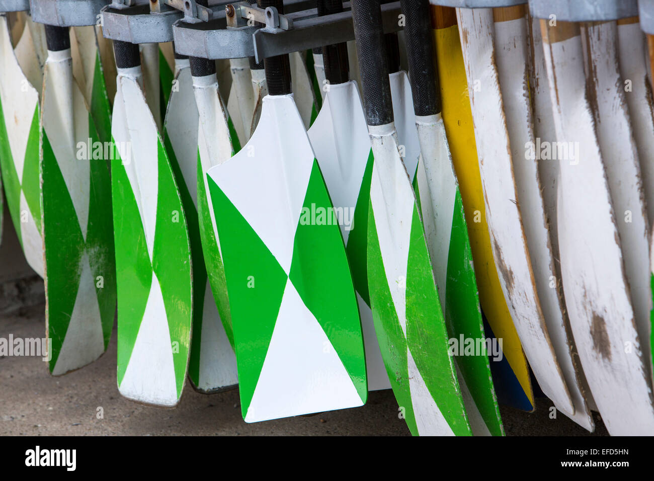 Rowing oars water hi-res stock photography and images - Alamy