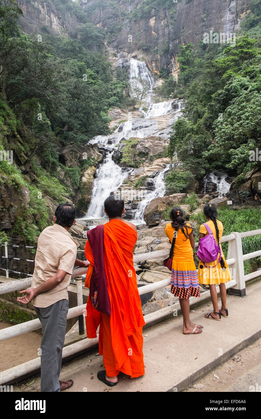 Ravana,Rawana waterfalls near town of town of Ella in Badulla District ...