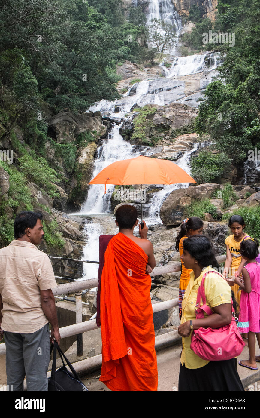 Ravana,Rawana waterfalls near town of town of Ella in Badulla District ...
