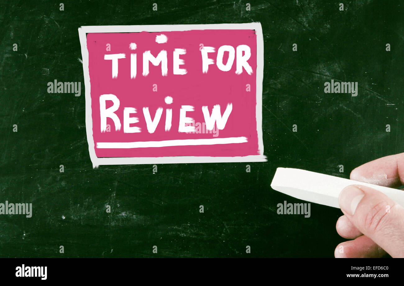 time for review concept Stock Photo - Alamy