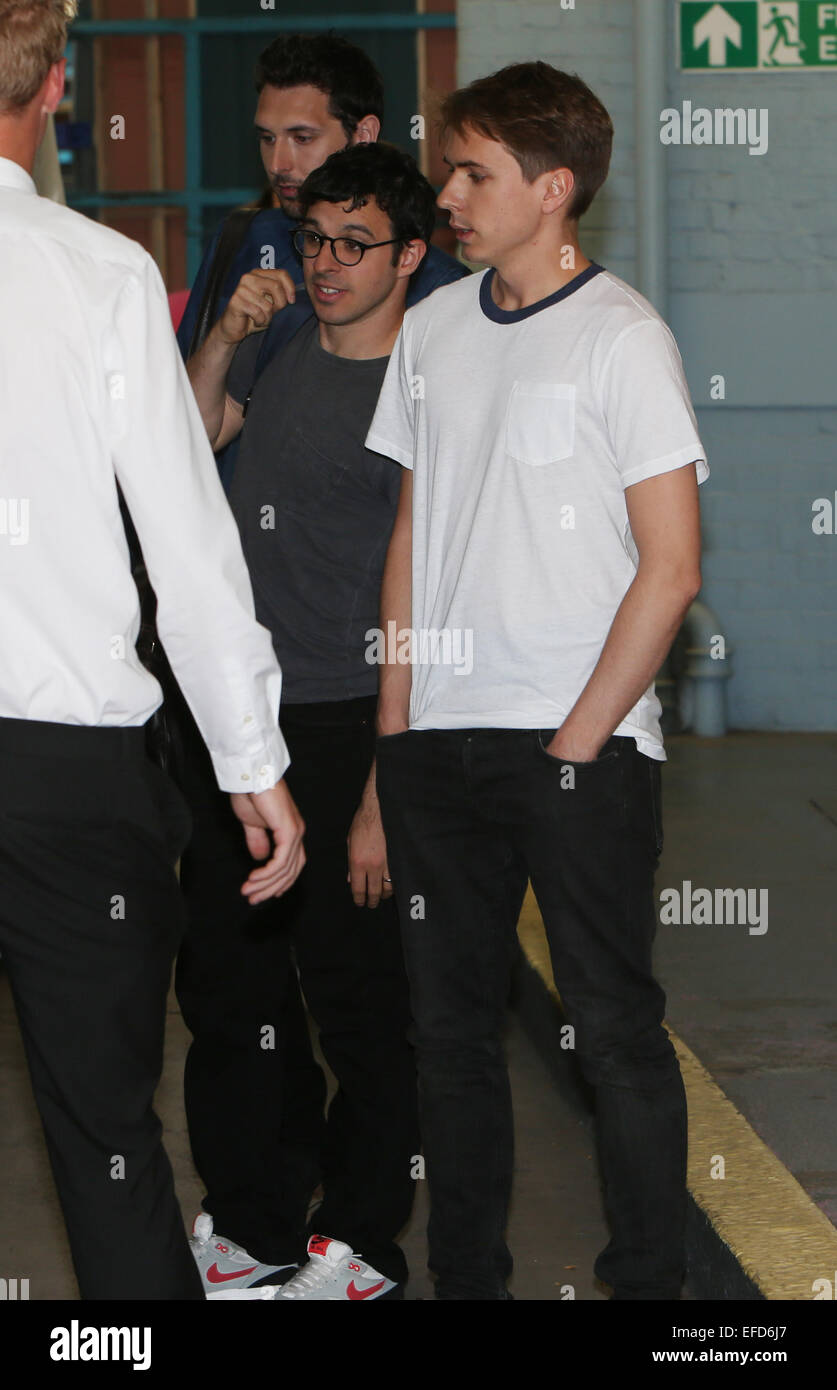 The cast of 'The Inbetweeners' outside the ITV studios Featuring: Simon ...
