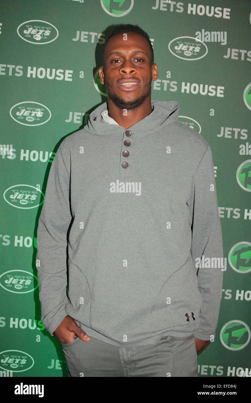 New York, New York, USA. 29th Jan, 2015. Geno Smith posing up at Jets ...