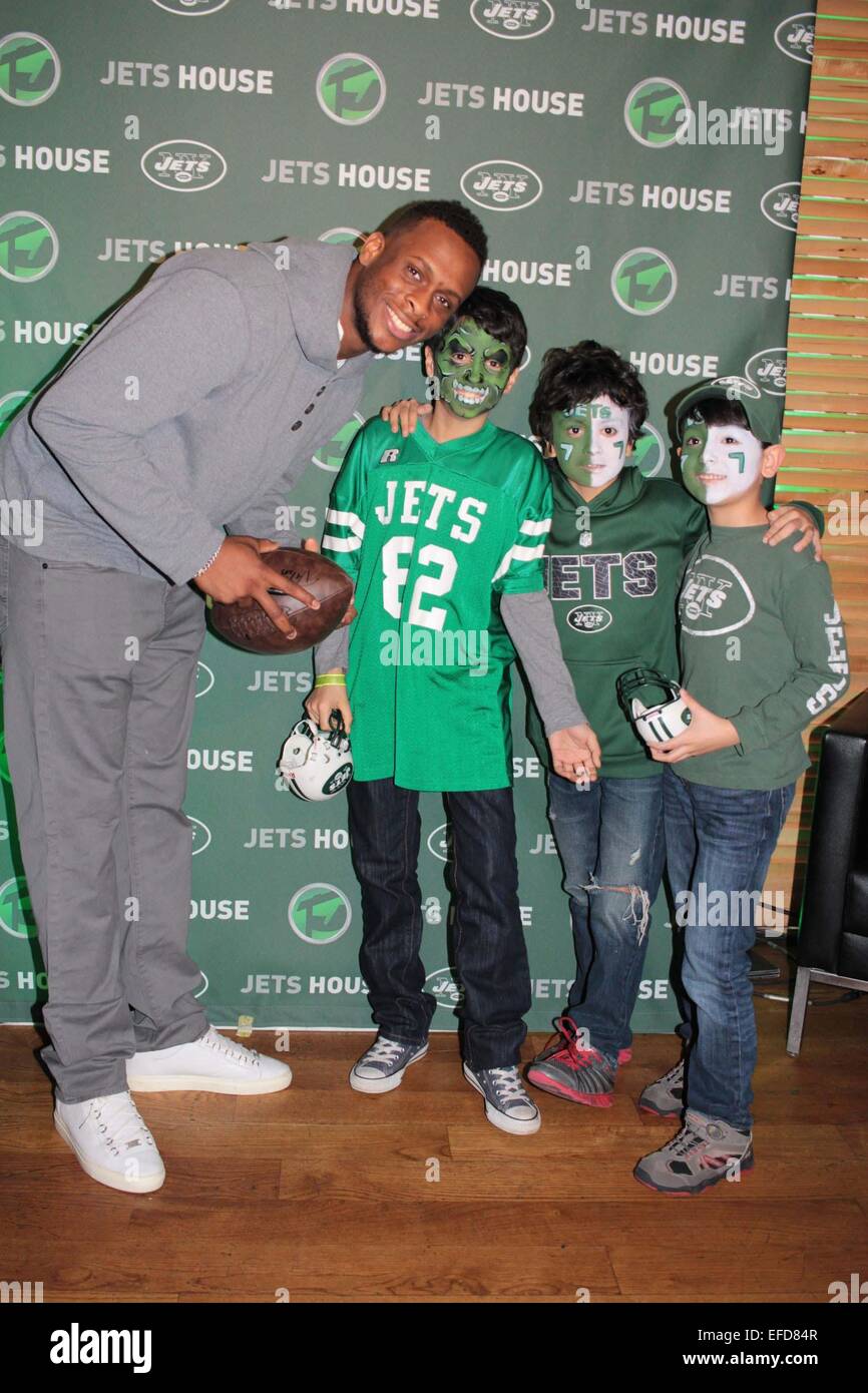 New York, New York, USA. 29th Jan, 2015. Geno Smith posing up at Jets ...