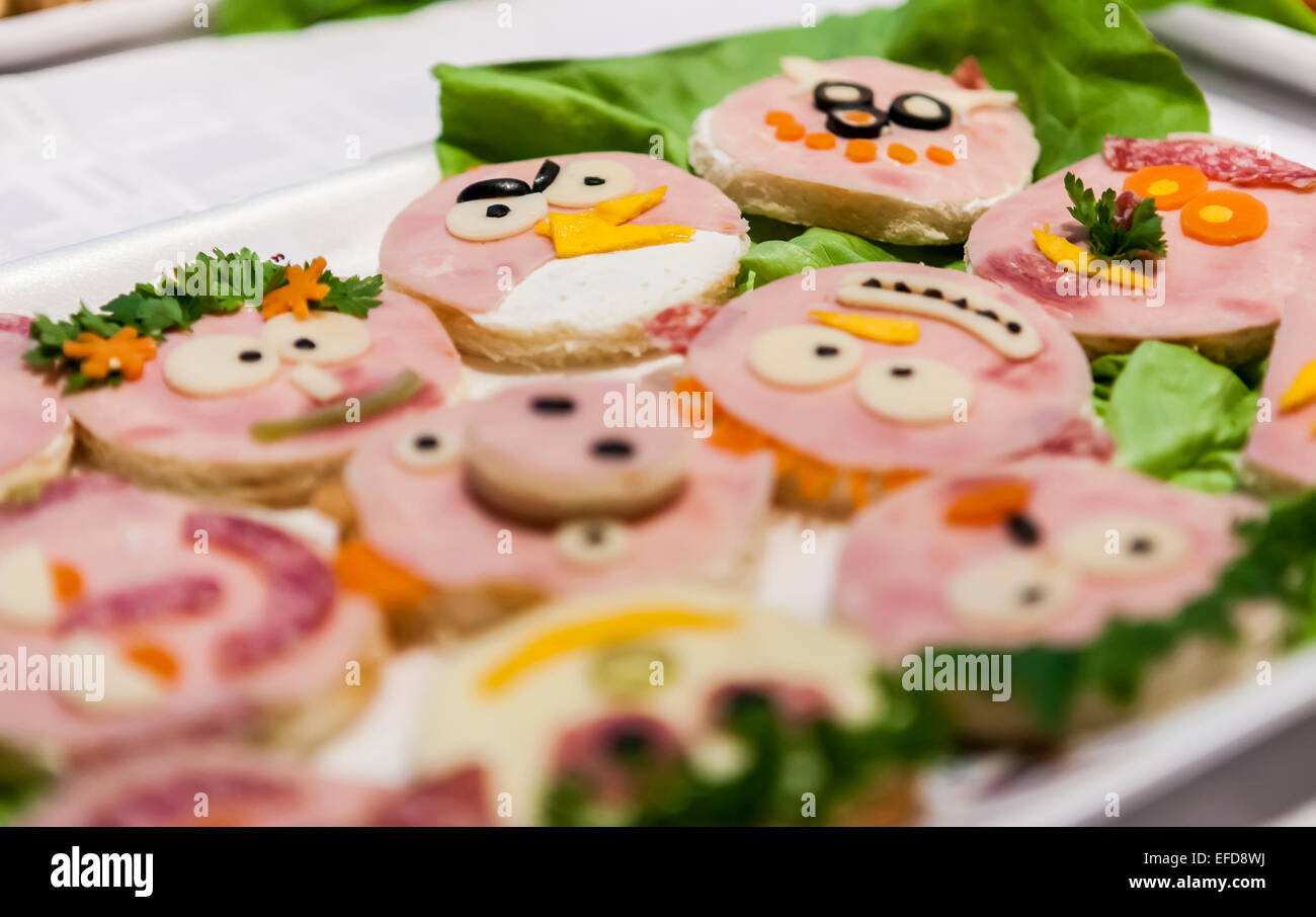 Detail Of The Creative Food Stock Photo Alamy