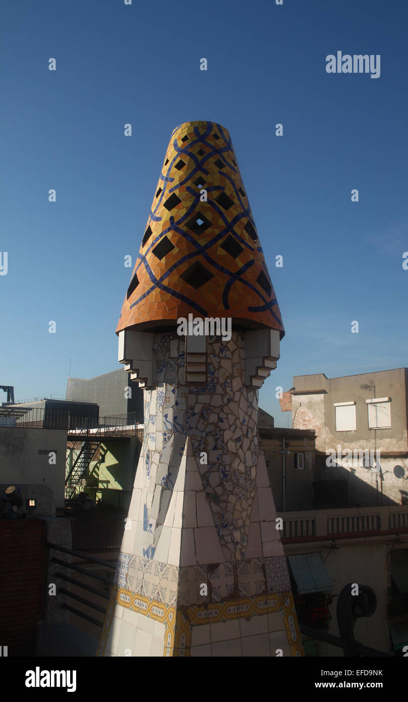 Palau guell mansion hi-res stock photography and images - Alamy