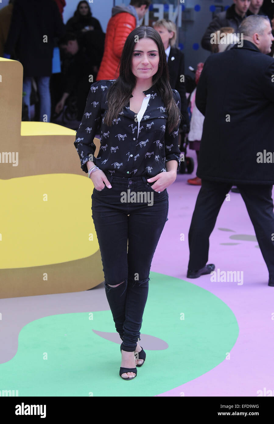 London, UK. 1st Feb, 2015. Layla Anna-Lee attends the UK Premiere of ...