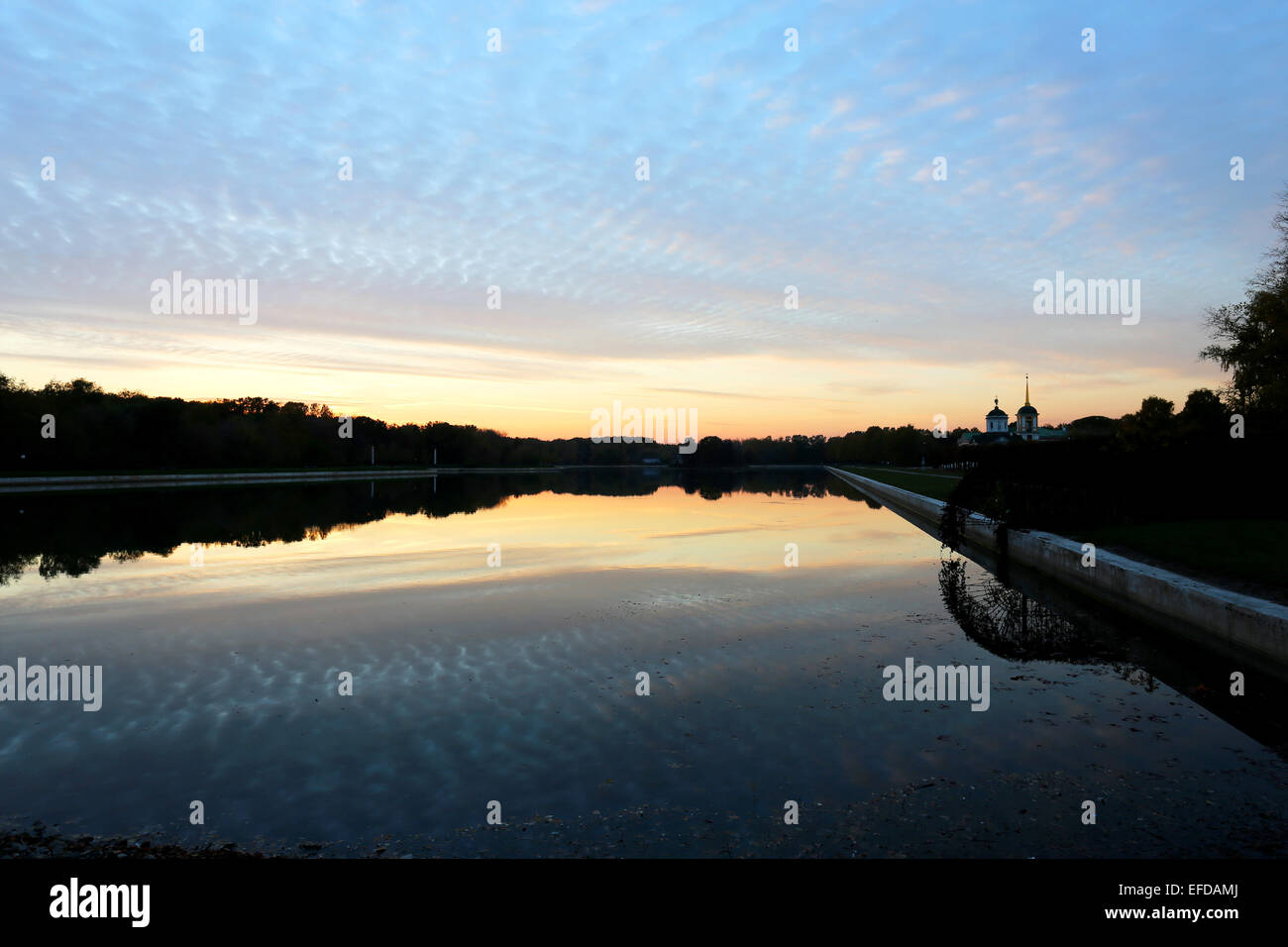 Evening_sunset hi-res stock photography and images - Alamy