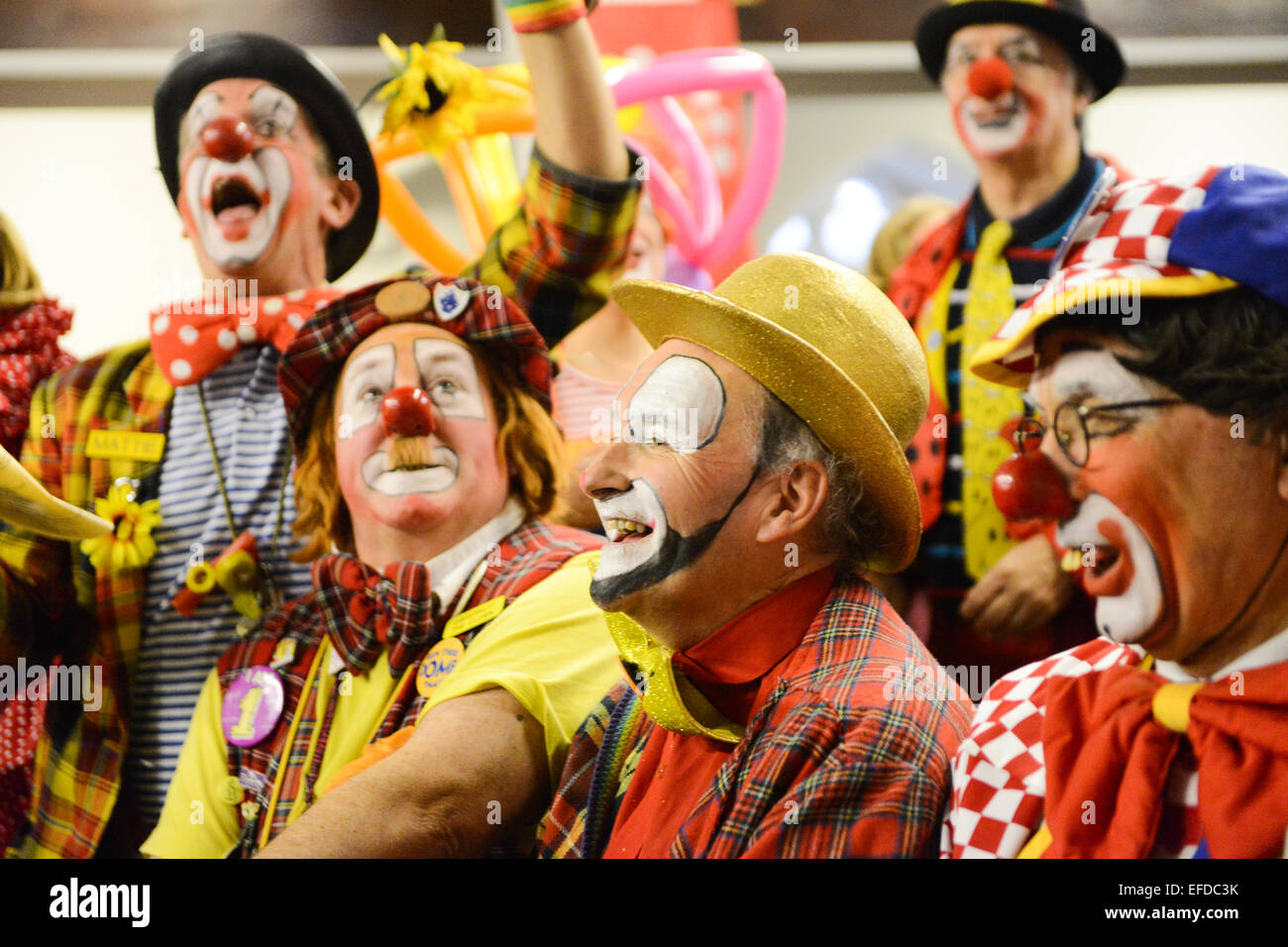 Clown inventor hi-res stock photography and images - Alamy