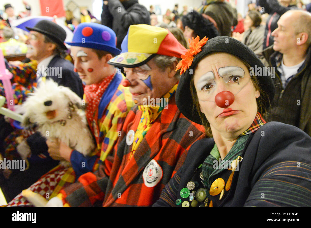 Clown inventor hi-res stock photography and images - Alamy