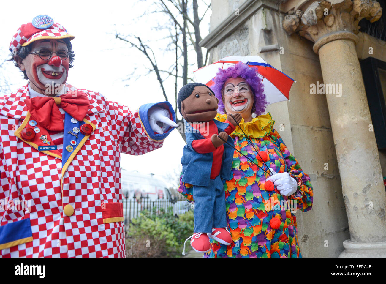 All Saints Church, Dalston, London, UK. 1st February 2015. The annual ...