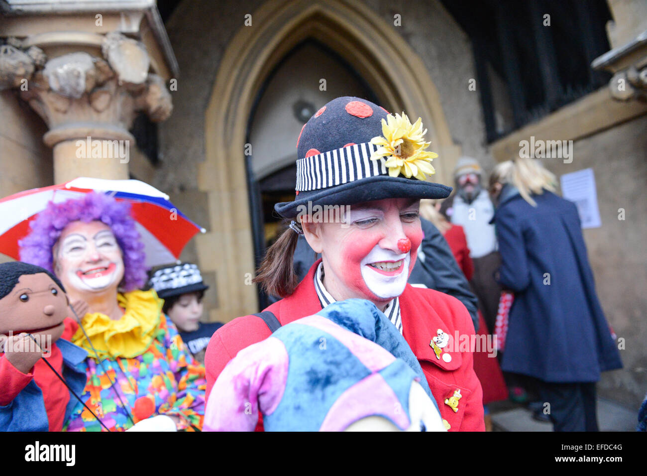 All Saints Church, Dalston, London, UK. 1st February 2015. The annual ...
