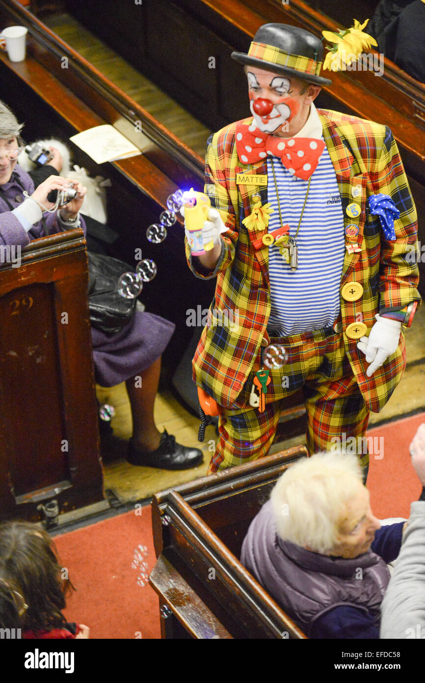 All Saints Church, Dalston, London, UK. 1st February 2015. The annual ...