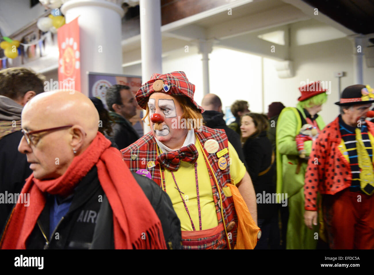 Clown inventor hi-res stock photography and images - Alamy