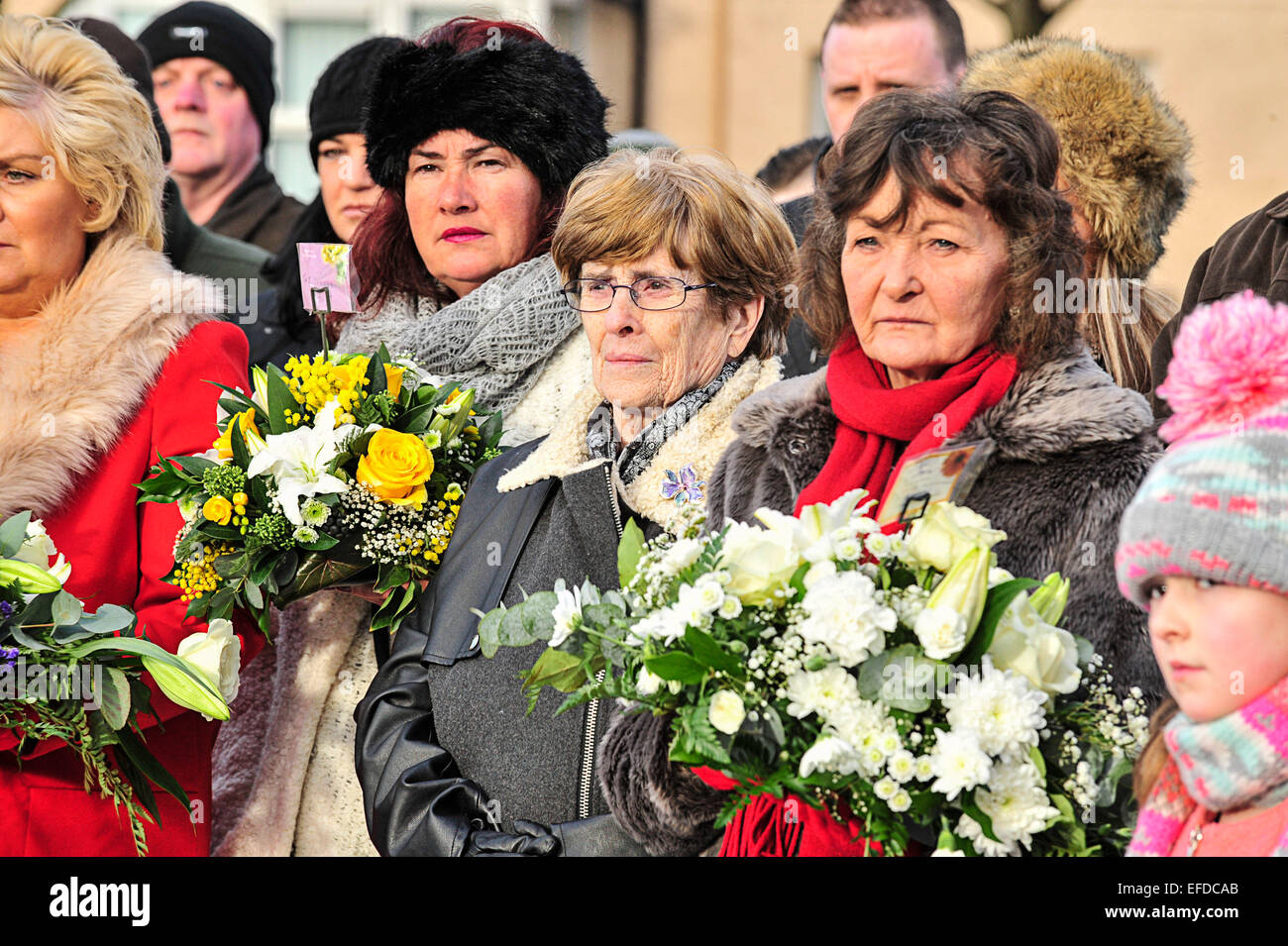 Bloody Sunday commemoration, Londonderry, Northern Ireland - 1st ...