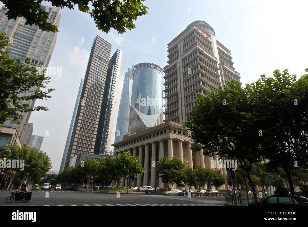 Pudong financial hi-res stock photography and images - Alamy