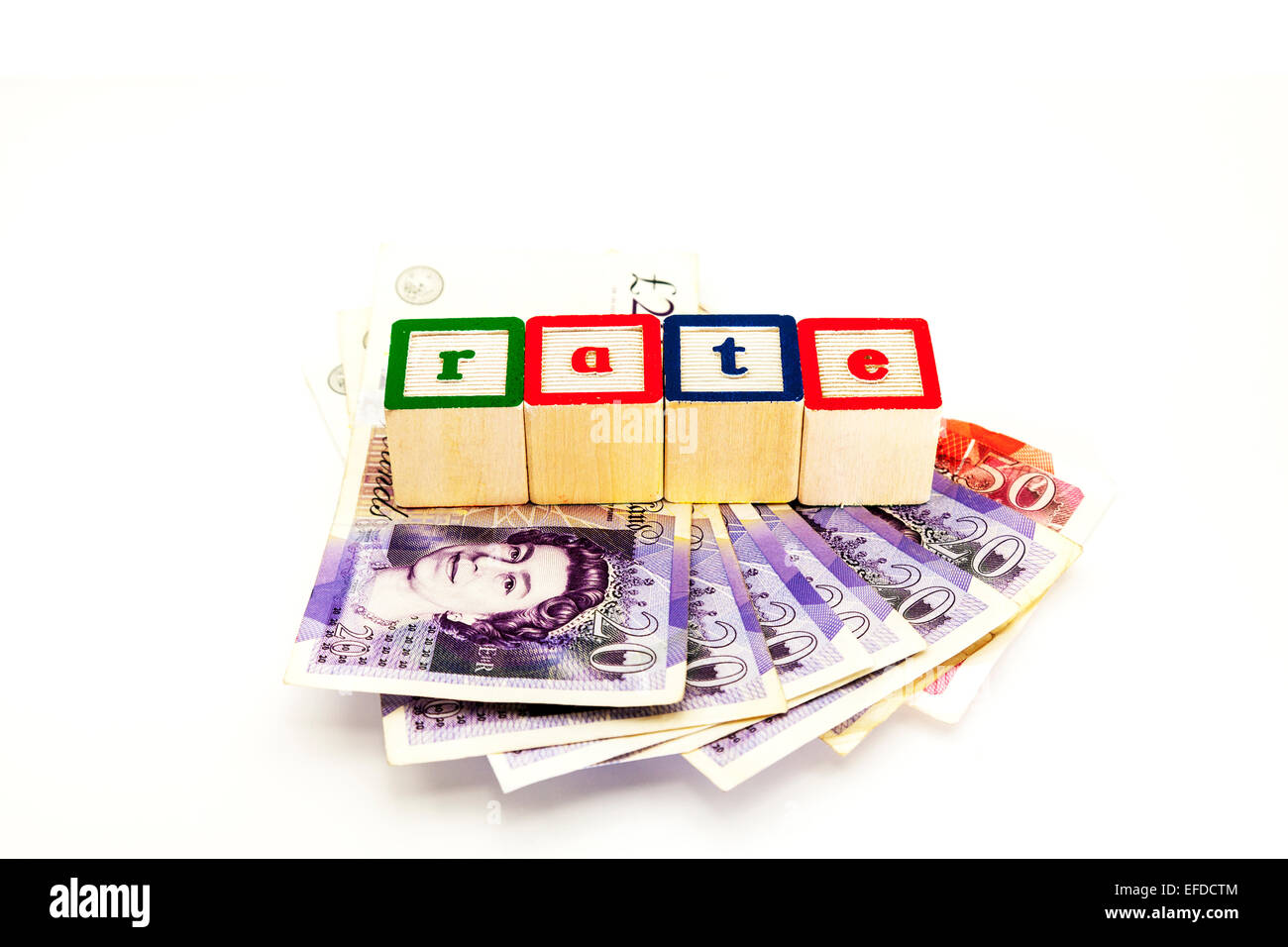 interest rate money loan rates cash pound low lower high higher rising ...