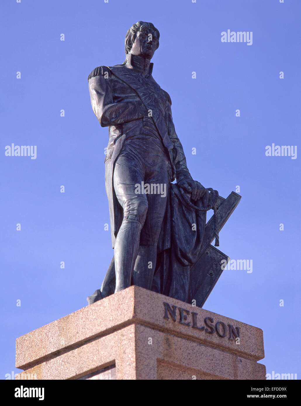 Nelson statue barbados hi-res stock photography and images - Alamy