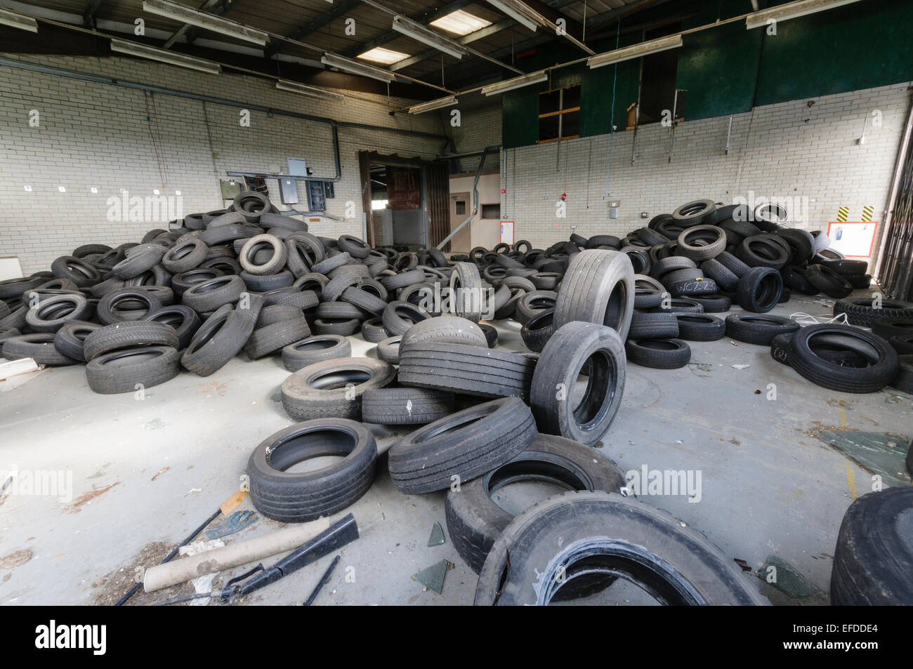 Illegally dumped tires hi-res stock photography and images - Alamy