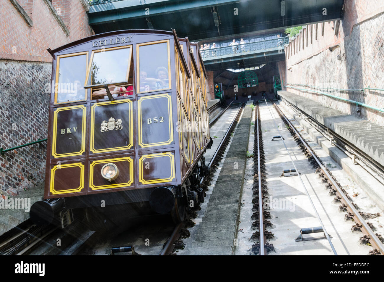 Funicular rail and cables hi-res stock photography and images - Alamy