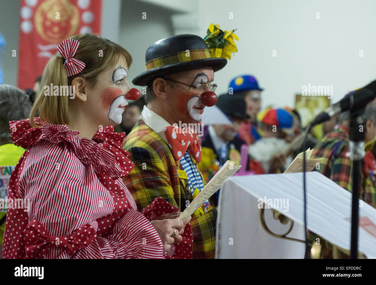 Joseph grimaldi first clown hi-res stock photography and images - Alamy