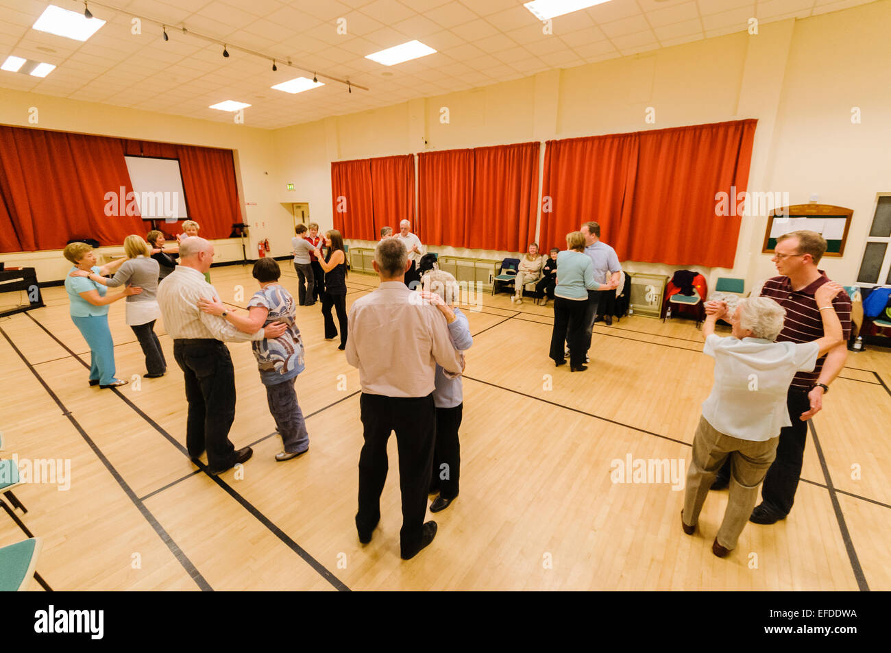 Dance lesson senior hi-res stock photography and images - Alamy