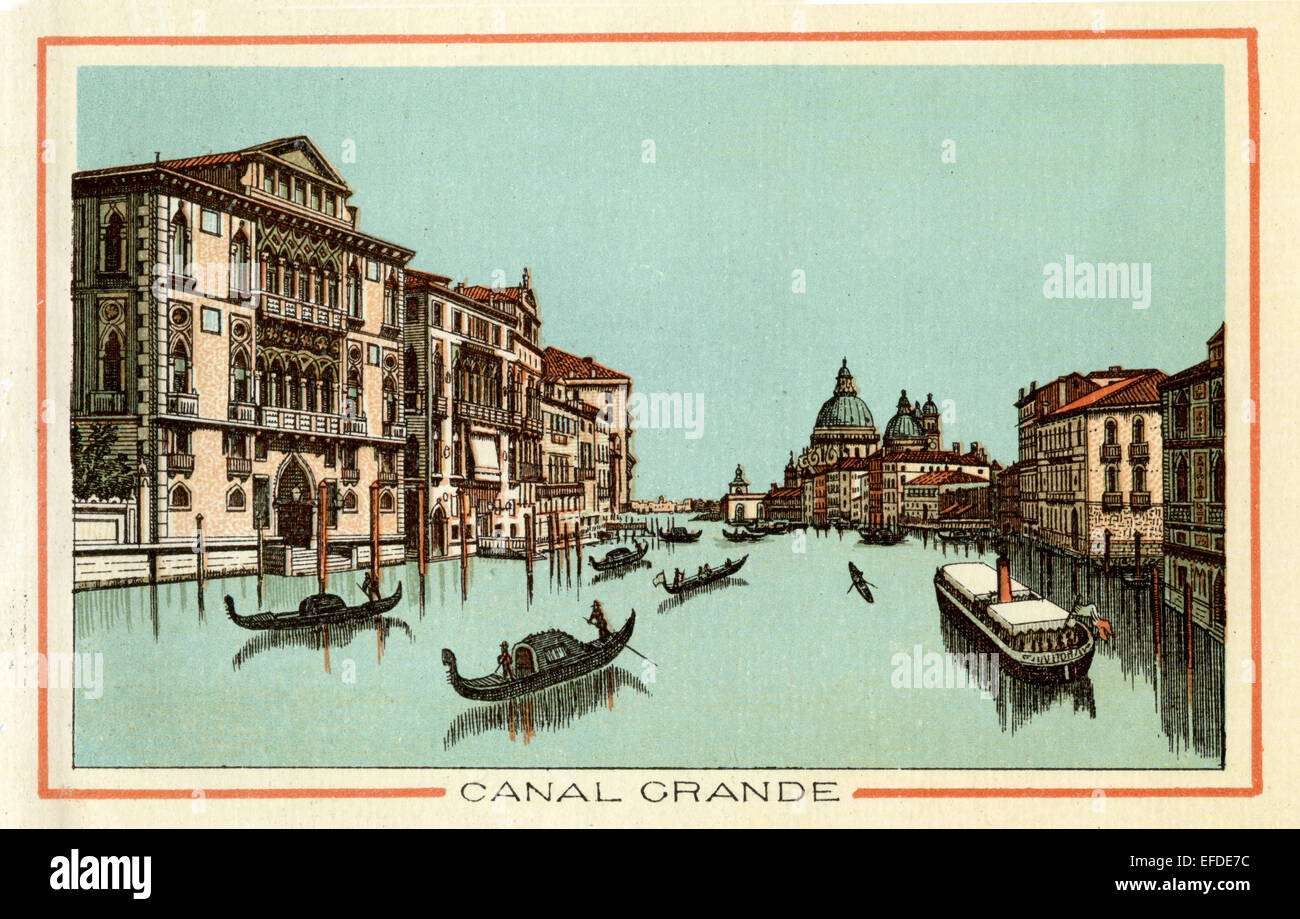 Venice: Canal Grande Stock Photo - Alamy