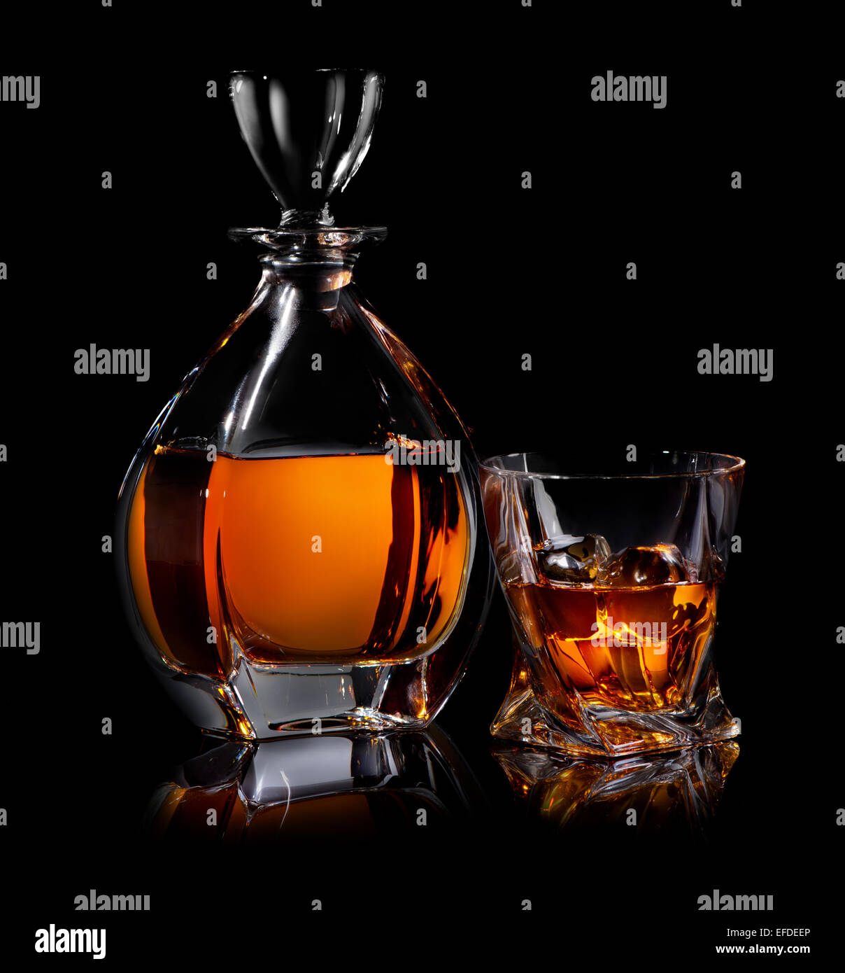 Cognac decanter brandy decanter hi-res stock photography and images - Alamy