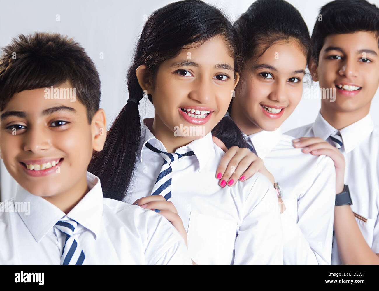 Indian School Students Images