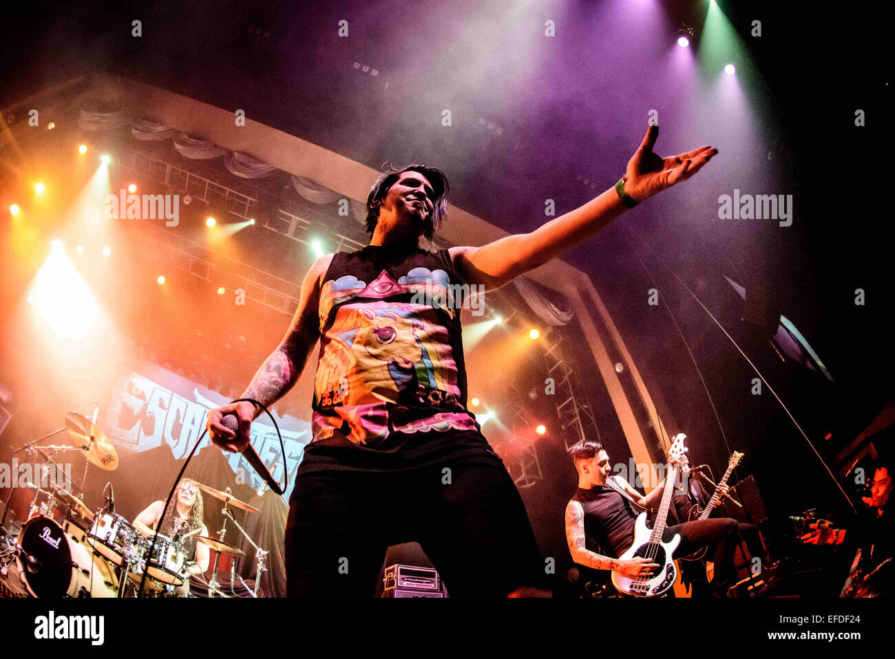 Anaheim, California, USA. 24th Jan, 2015. American post-hardcore band ...