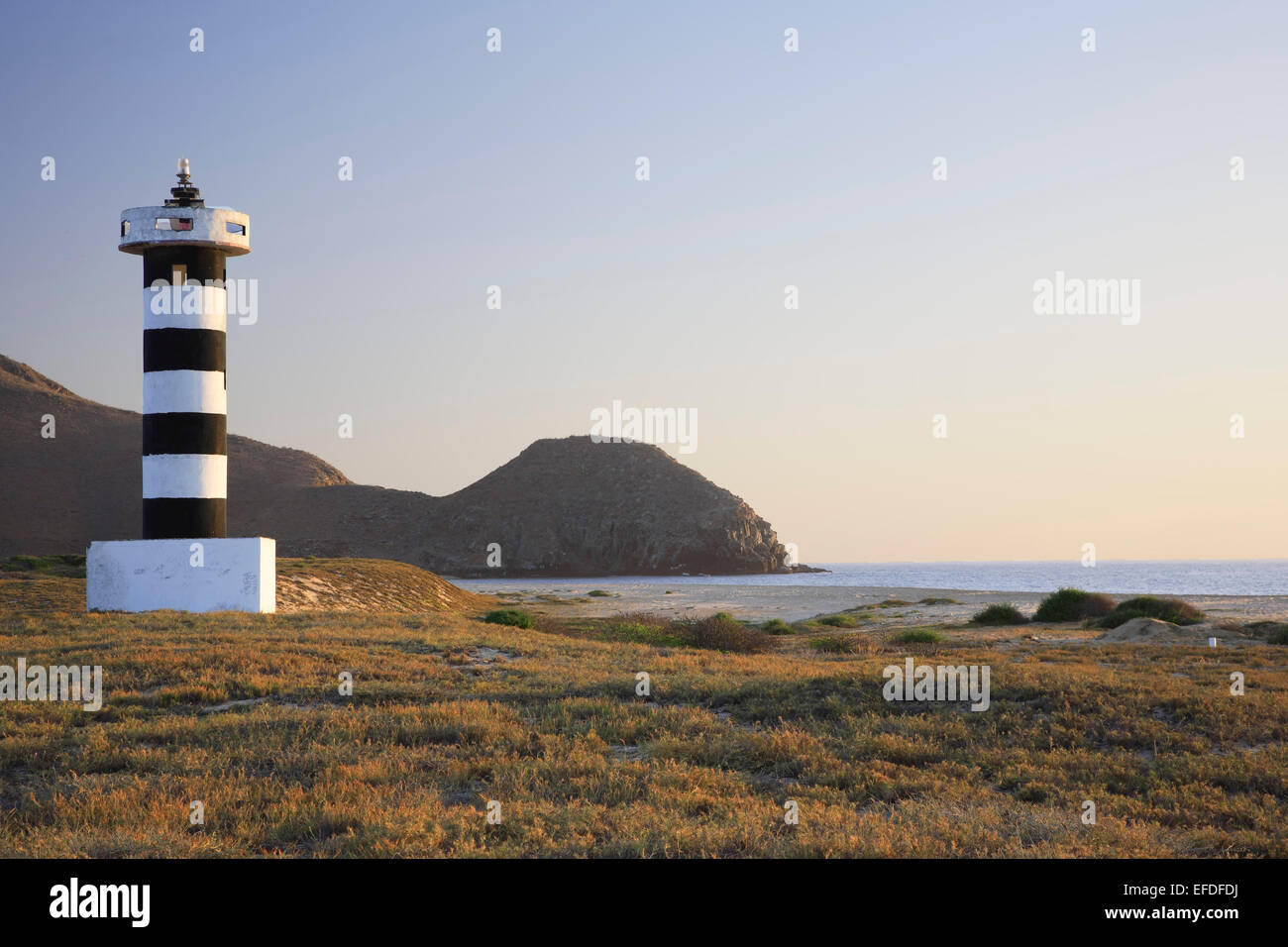 Punta Lobos Lighthouse, Todos Santos, Baja California Sur, Mexico Stock ...
