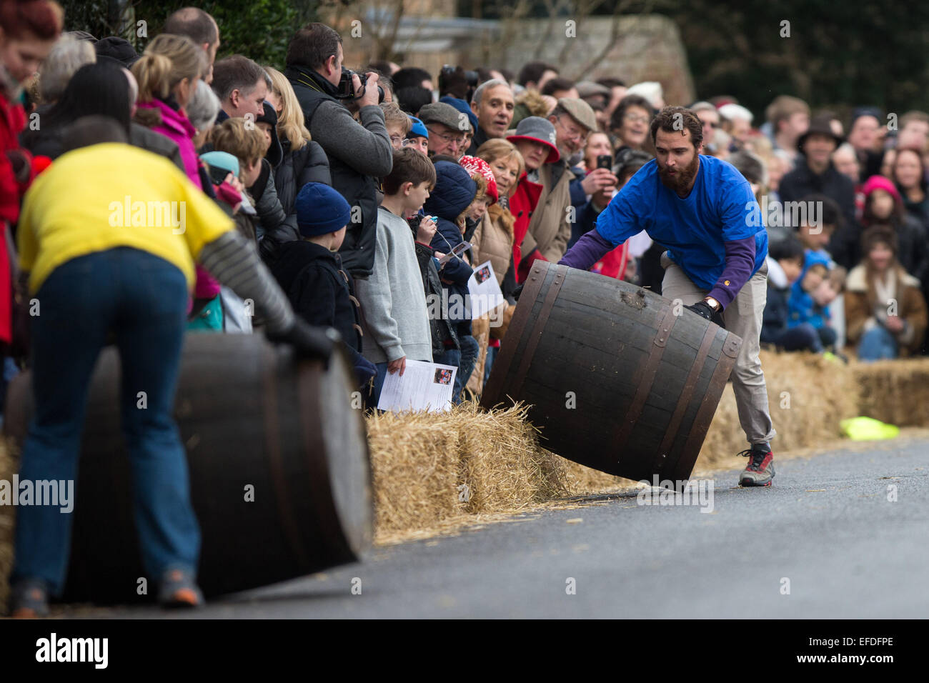 Crowd control quirky hi-res stock photography and images - Alamy