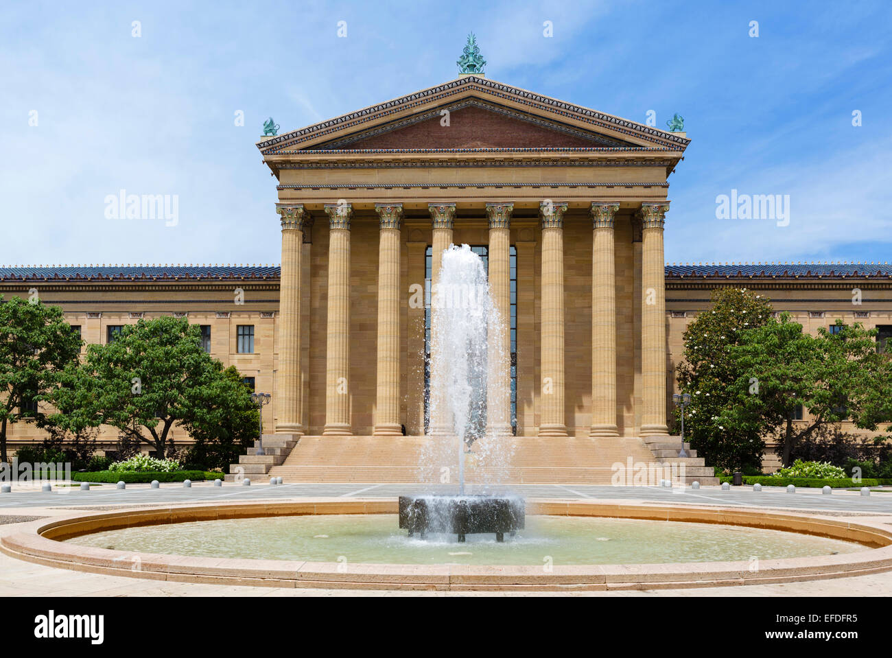 The Philadelphia Museum of Art, Fairmount Park, Philadelphia ...