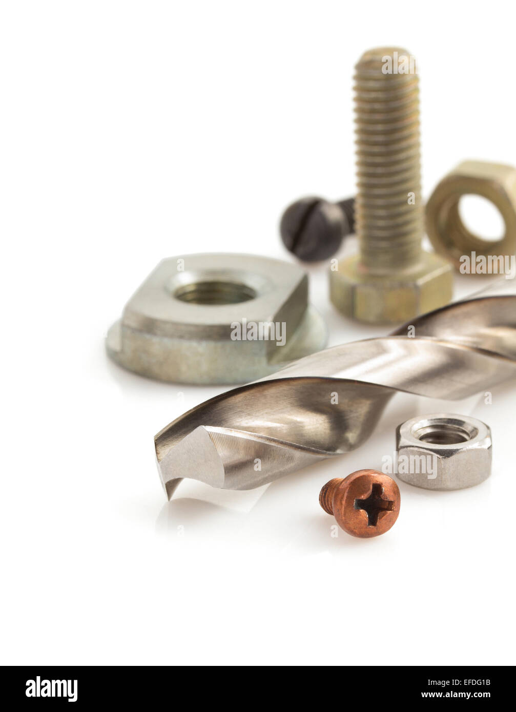 hardware tools isolated on white background Stock Photo - Alamy